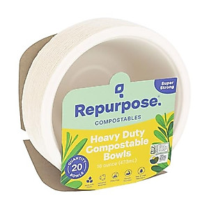 Repurpose, Eco-Bigger Bowls 16 Ounce, 20 Count