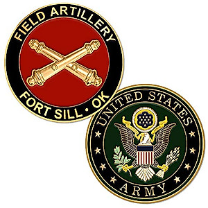 U.S. Army Field Artillery, Fort Sill, OK Challenge Coin