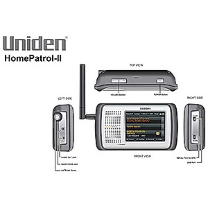Uniden HomePatrol-2 Color Touchscreen Simple Program Digital Scanner, TrunkTracker V and S,A,M,E, Emergency/Weather Alert, APCO P25 Phase 1 and 2! Covers USA and Canada, Quick Record and Playback