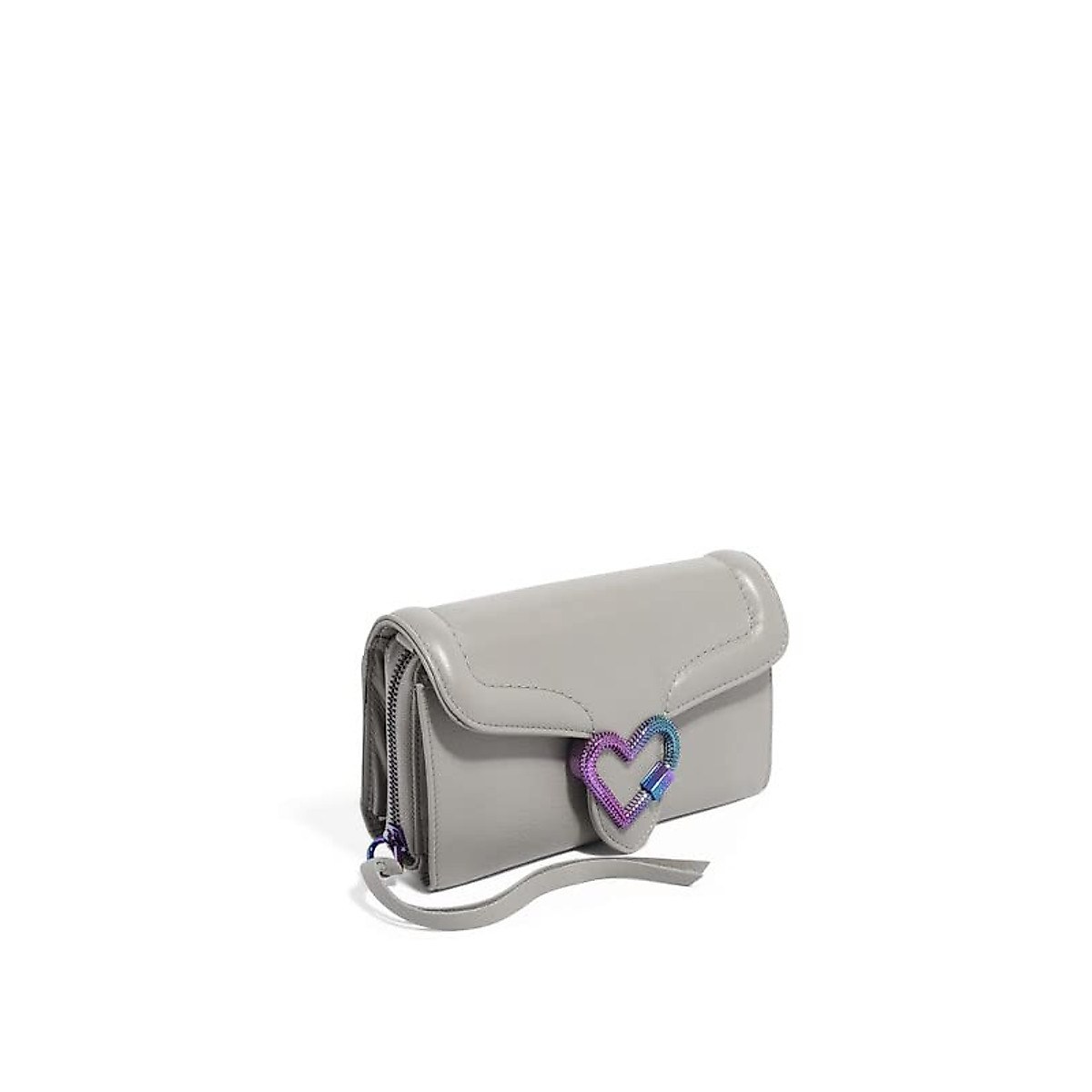 Aimee Kestenberg - Lovers Lane Wallet On A Chain - Highly Functional & Superbly Fashionable - Elephant Grey