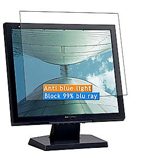 Vaxson 2-Pack Anti Blue Light Screen Protector, compatible with Samsung 730B Syncmaster 17" Monitor TPU Film Protectors Sticker [ Not Tempered Glass ]