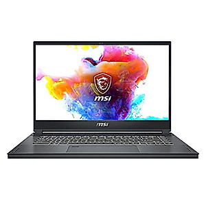 MSI Creator 15 A10SD-015 Gaming and Entertainment Laptop (Intel i7-10750H 6-Core, 32GB RAM, 2TB m.2 SATA SSD, GTX 1660 Ti, 15.6" Full HD (1920x1080), WiFi, Bluetooth, Win 10 Pro) with Hub