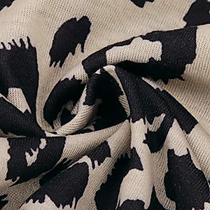 wodcke Women's 2021 Boho Plus Size Dress With Tight Belt Retro Print Sleeveless Sling Beach Dress Loose Maternity Dress (Brown, XL)