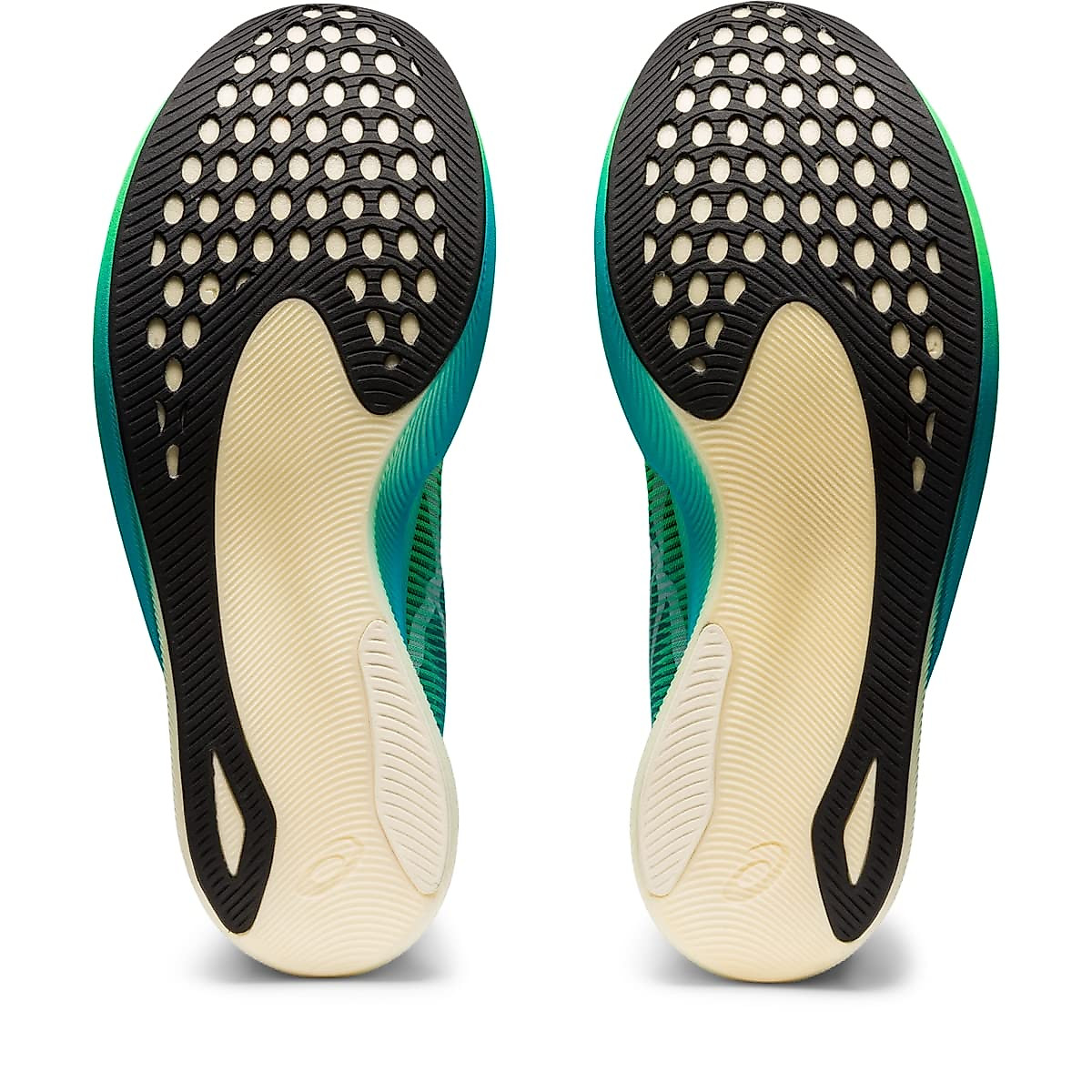 ASICS Unisex METASPEED Edge 2 Running Shoes, 9, Black/New Leaf