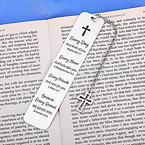 Christian Gifts for Women Men Bible Verse Bookmarks for Book Lovers Religious Gifts for Women Friends Inspirational Gifts for Women Stocking Stuffers for Teens Baptism Gifts for Boys Girls Kids