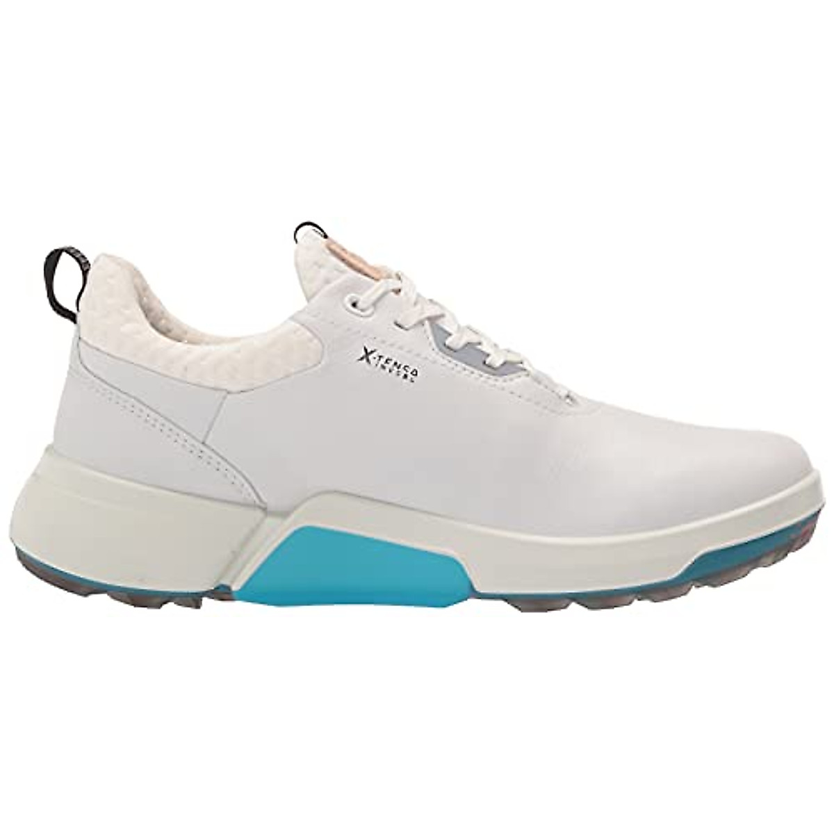 ECCO Women's Biom Hybrid 4 Gore-TEX Waterproof Golf Shoe, White, 9-9.5