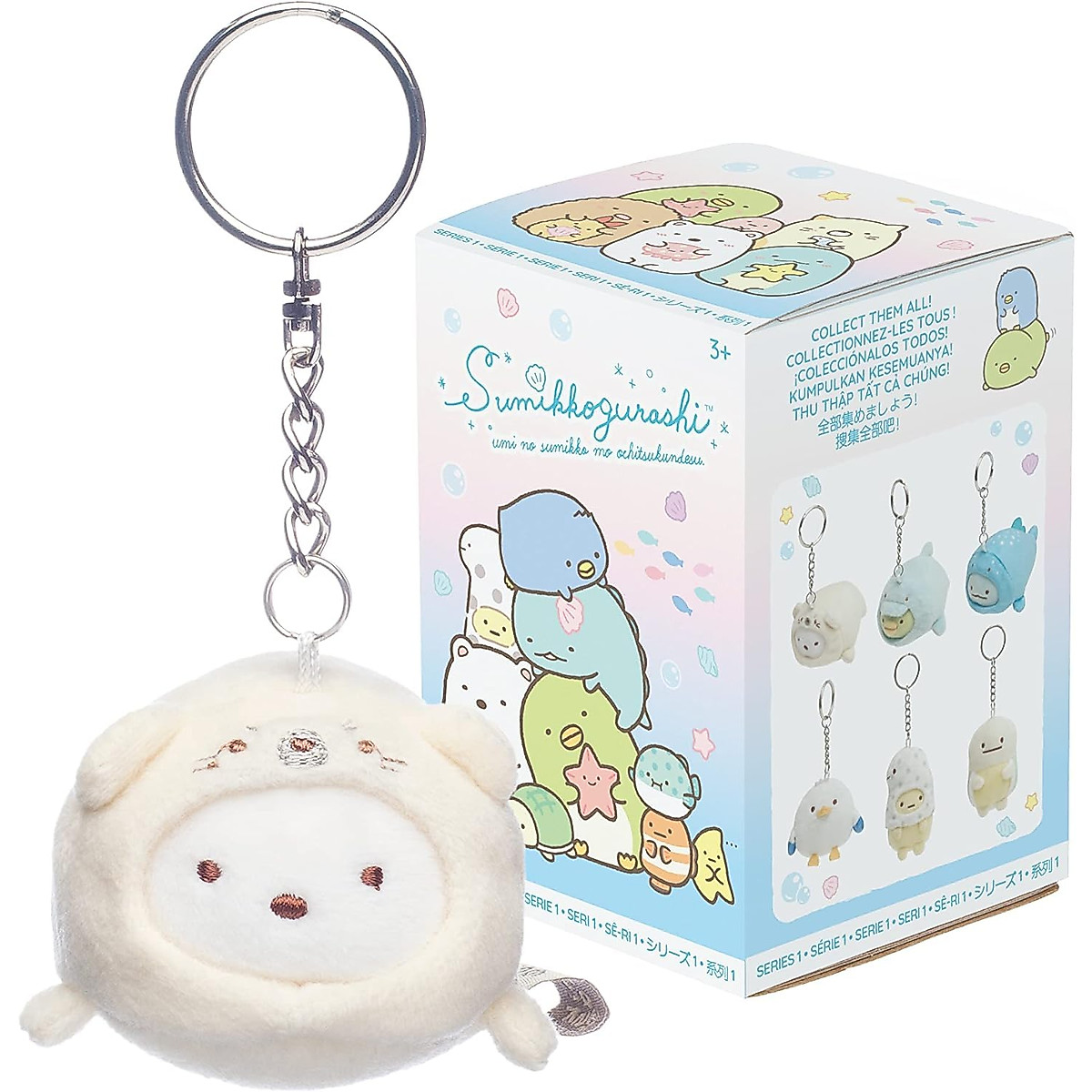 SUMIKKOGURASHI San-X Original Sea Animals Series Plush (1 Out of 6 pcs)