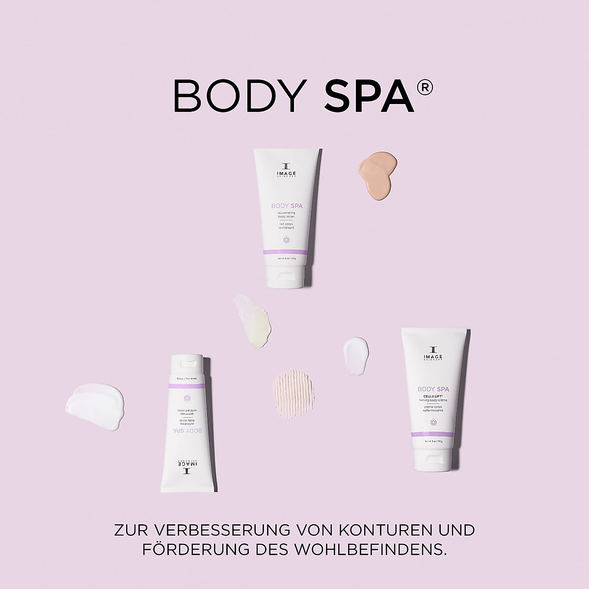 IMAGE Skincare, BODY SPA Body Lotion, Glycolic Acid, Macadamia Seed Oil and Shea Butter to Moisturize and Resurface Rough Dry Skin, 6 oz