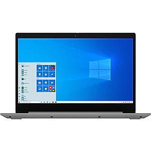 Lenovo 2022 IdeaPad 3 15.6" FHD Laptop AMD Dual-Core Ryzen 3 3250U 8GB RAM DDR4 128GB M.2 NVMe SSD AMD Radeon Graphics HDMI Card Reader BT Webcam Platinum Grey Windows 10 Home w/RE 32GB USB 3.0 Drive