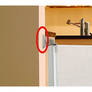 Dreambaby Retractable Baby Gate Spacers - Suitable with Baseboard Thickness .50" to .75" - Beige - Model L821