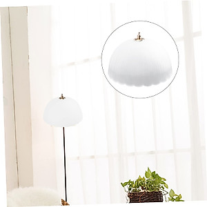 KONTONTY Stylish Lamp Cover for Modern Homes Frosted Glass Shade for Table and Ceiling Lamps Elegant Replacement for Damaged Lampshades