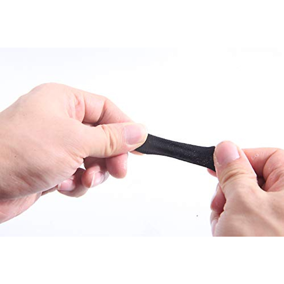 Mobile Game Controller Finger Sleeve Sets [6 PCs],Anti-Sweat Breathable Touchscreen Finger Sleeve for Mobile Phone Games for PUBG/Mobile Legends/Knives Out(Black Red)