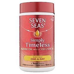 Seven Seas Pure Cod Liver Oil 120 capsules