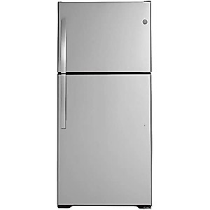 GE GTS19KYNRFS 19.2 Cu. Ft. Stainless Top-Freezer Refrigerator