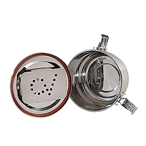 CVault Storage Container 2 Liter Stainless Steel Humidity Container