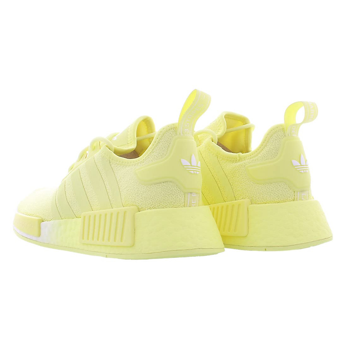 adidas Originals NMD R1 Womens Shoes Size 7, Color: Lime Yellow/White