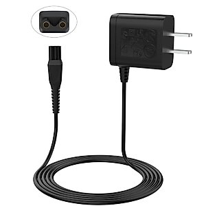 HQ8505 Norelco Shaver Charger 15V Power Cord Adapter Compatible with Philips Norelco HQ8505 9000 7000 5000 3000 mg5750 mg7750 Series Electric Shaver Razor, Aquatec, Arcitec, Multigroom Beard Trimmer