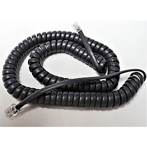 Cisco Handset Gray Curly Cord 12 Ft Uncoiled / 2 ft Coiled