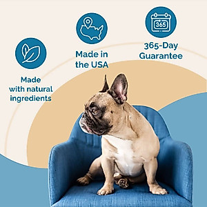 PranaPets Lignans & Melatonin Blend Naturally Aids in Relieving Symptoms of Cushing's Disease in Dogs | Helps Promote Healthy Adrenal Balance & Overall Well-Being | 1 MG Melatonin, 10 MG Lignans