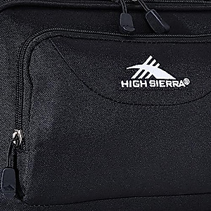 High Sierra Single Compartment Lunch Bag, Black, One Size