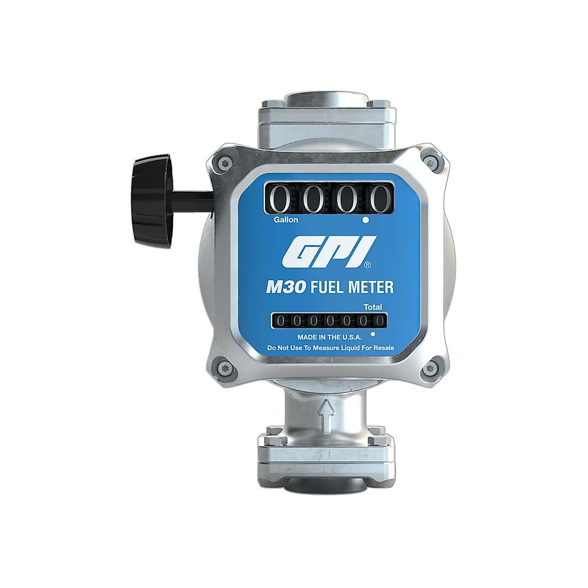 GPI - M30 Modular Mechanical Fuel Meter in GALLONS, 5 to 30 GPM, 1” NPT Inlet/Outlet (165100-01)