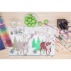 Gel Pens,Tanmit Gel Pens Set, 120 Colored Gel Pen plus 120 Refills for Adults Coloring Books, Drawing, Art Projects (No Duplicates)