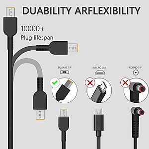 230W AC Adapter Charger for Lenovo Legion 5 Charger,Lenovo Legion 7 5P C7 S7 Y540 Y545 Y740 Y730 Y900 Y910 Y920 Y7000 Thinkpad P1 P73 P53 P72 P52 P71 P51 P70 Laptop Power Adapter Supply