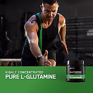 Optimum Nutrition L-Glutamine Muscle Recovery Powder, 600 Gram