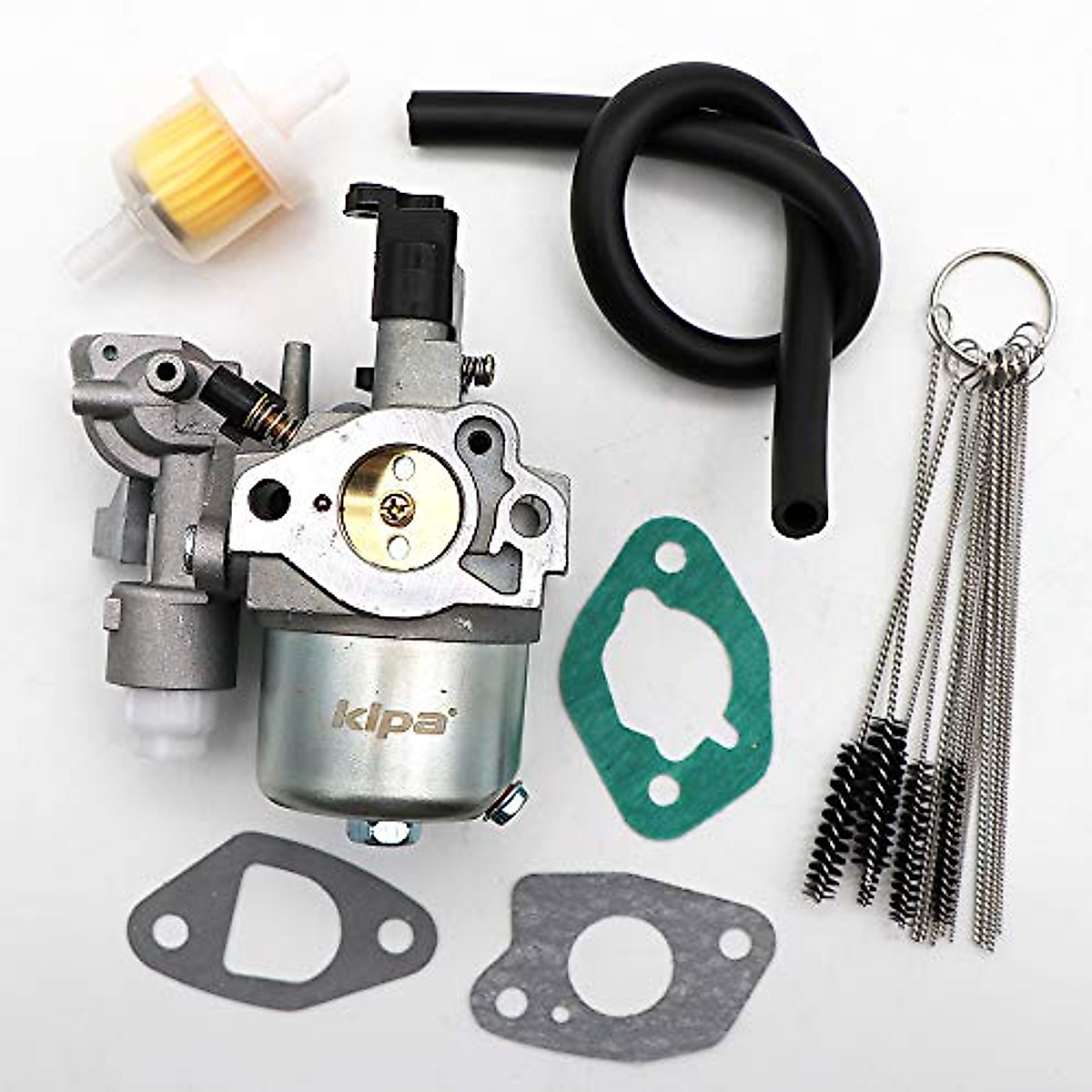 KIPA Carburetor for Robin Subaru EX17 EP17 Engines Generator Brushcutter OEM Number 277-62301-30, with Mounting Gasket & Carbon Dirt Jet Cleaner Tool Kit
