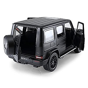 RASTAR Off-Road Remote Control Car, 1:14 Mercedes-AMG G63 R/C Off-Roader Toy Car, Doors Open/Working Lights - Black/2.4Ghz