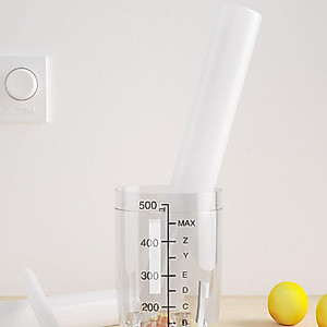 Hemoton Muddler for Cocktails Mojito Muddler Cocktail Muddler Plastic Bar Muddler Fruit Masher Fruit Crusher Ice Hammer Lemon Muddler Lemon Press Pestle for Making Drinks(35CM)