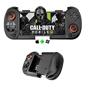Joso Mobile Gaming Controller for iPhone, Android, Direct Play, Portable Bluetooth Mini Controller Gamepad Joystick with Magnetic Storage for iPhone 14 13 12 Pro Max, Galaxy S23 S22 S21 Ultra, COD