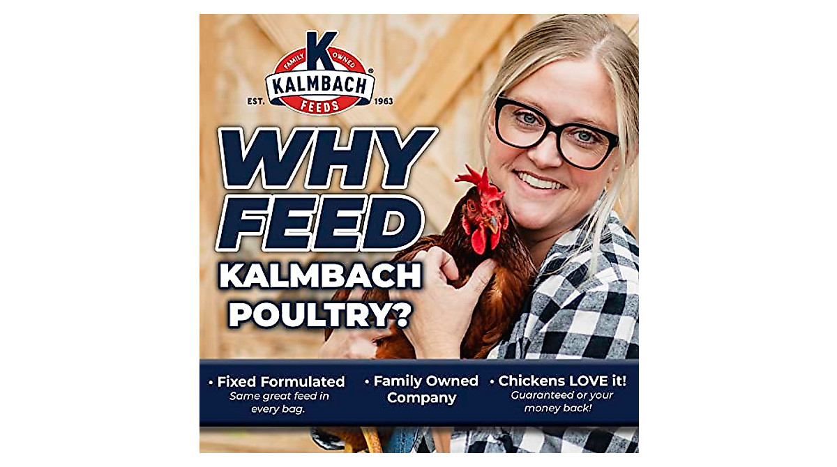 Kalmbach Feeds All Natural Poultry Block - 25 Lb