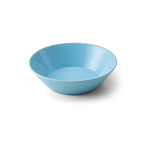 TAMAKI Luonto T-947746 5-Piece Set, Tyvas Blue Plate, Color Dish, Pasta Plate, Bowl, Soup Cup