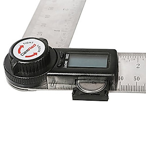 GemRed 82305 Stainless Steel Digital Protractor (300mm)
