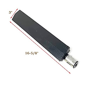 Cmanzhi SBGA79A (4-Pack) 16-5/8" Cast Iron Burner Replacement for Master Forge BG1793B-A, BG179A, BG1793B-A, BG179A