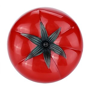 Ruiqas Minutes Kitchen Timer,Cook Mechanical Timer, Tomato Shaped 60 Minutes Practical Countdown Pomodoro Cartoon Alarm Kitchen Cooking Baking Helper 6.3 x 4.5cm