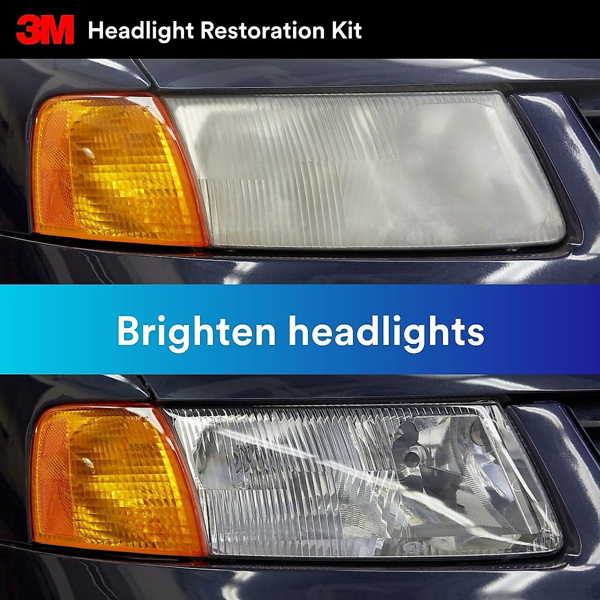 3M Headlight Lens Restoration System, 39008, 1 Kit