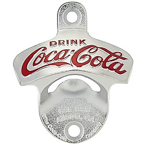 TableCraft Coca-Cola Wall Mount Bottle Opener Small
