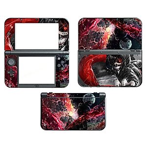 Vanknight Vinyl Decals Skin Sticker Anime Kaneki Ken Touka for 2015 NS 3DS XL