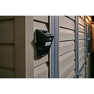 PIC 2-in-1 Solar Bug Zapper and Motion Sensor LED Light, Outdoor Electric Insect Killer, Mosquito Fly Zapper Trap for Outdoor Use