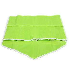 HENGSONG 16 Lots Socks Jewelry Bra Underwear Hanging Storage Pockets Bags Organizer (Green)