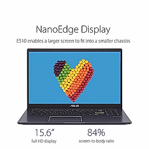 ASUS 2023 Newest Vivobook Laptop, 15.6” FHD Display, Intel Quad-Core Processor, 4GB RAM, 64GB eMMC, Ultra Thin, Wi-Fi, Long Battery Life, Windows 11 Home in S Mode, Star Black