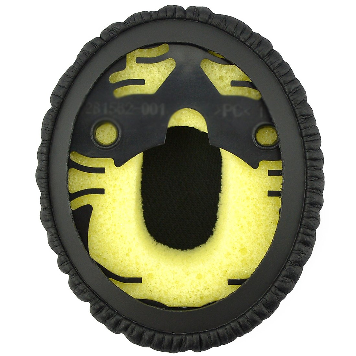 Geekria QuickFit Earpad Compatible with Bose QC3, QuietComfort 3 Headphone Replacement Ear Pad + Headband Cover/Ear Cushion Repair Parts (Black)