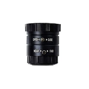 Waveshare Industrial Wide Angle Lens with 6mm Focal Length 63° Field Angle and CS-Mount Compatible with Raspberry Pi HQ Camera