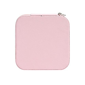 Parima Graduation Gifts for Her - Trendy Travel Jewelry Case, Personalized Gifts - Pink Travel Jewelry Box | Birthday Gifts for Women Mothers Day Gifts for Women | Travel Jewelry Case