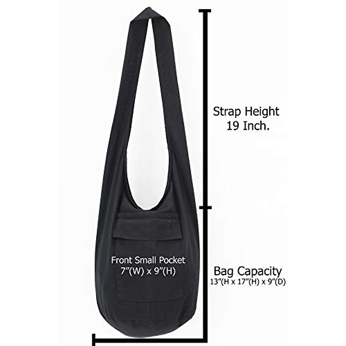 Your Cozy Boho Purses And Handbags Handmade Cotton Bag For Unisex (Brown)