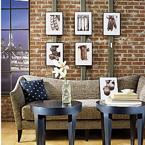 Command 17040 Sawtooth Picture Hanger with Adhesive, White, 1 Hanger & 2 Strips