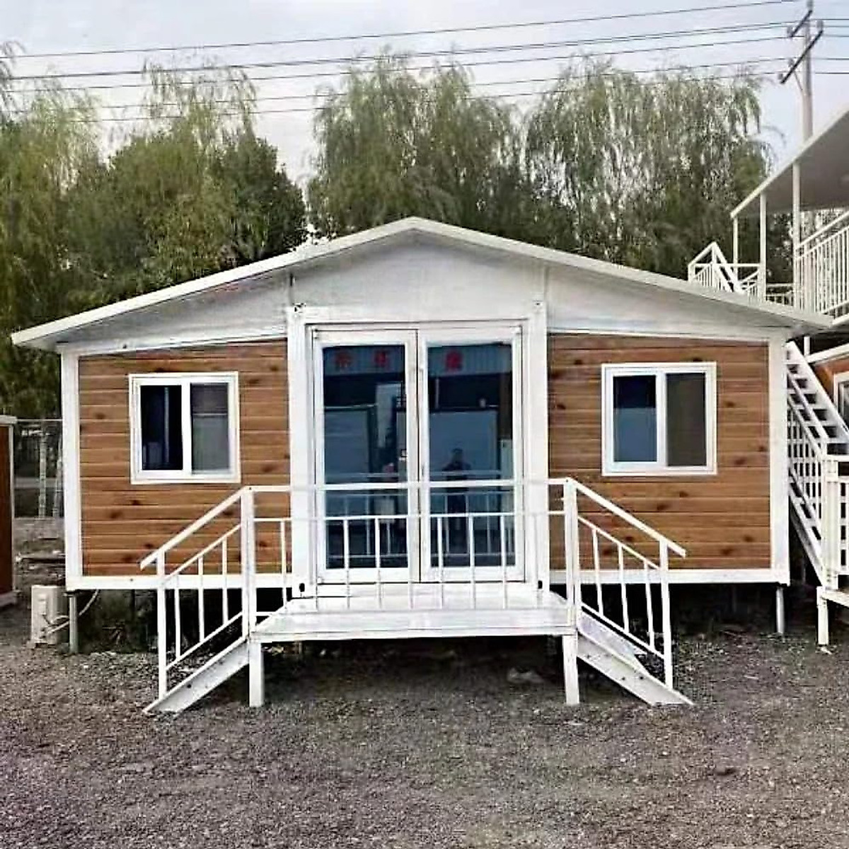 Fast Build Folding Double Wings Rooms Expandable Prefab Container House with 2/3 Bedrooms and Bathroom