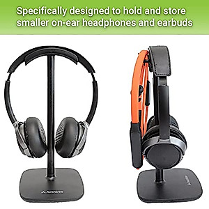 Avantree NB16 & HS910, Bundle Bluetooth Neckband Headphones Earbuds for TV PC, No Delay, 20 Hrs Playtime & Neckband Headphone Holder Stand on Desk